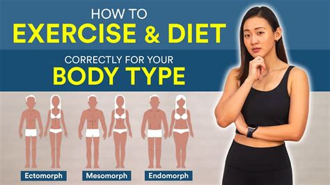 How To Exercise And Diet Correctly For Your Body Type Joanna Soh Youtube