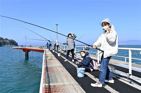 水俣市の「湯の児フィッシングパーク」で釣りを楽しむ台湾向けのモニターツアー参加者 Tsmc進出は好機 熊本・水俣に台湾観光客呼び込め 魅力