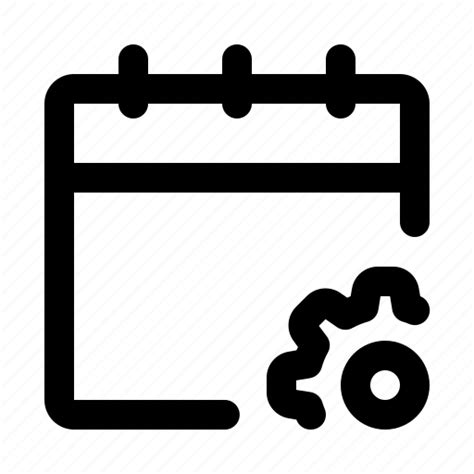 Time Schedule Management Setting Calendar Icon Download On Iconfinder