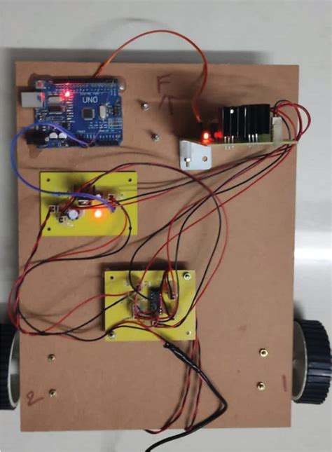 Figure 1 From Design Of Spy Robot With Wireless Night Vision Camera