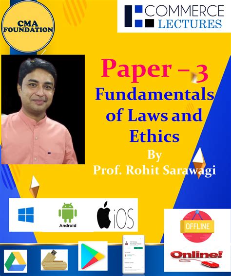 Cma Foundation Paper 3 Fundamentals Of Laws And Ethics Commerce Lectures