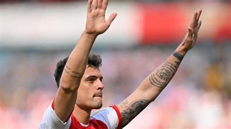 Xhaka Scores Twice In Potential Arsenal Farewell
