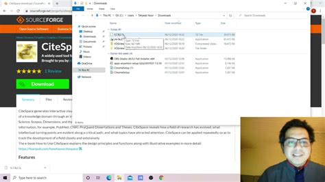 Citespace 1 Software Installation For Science Mapping Youtube