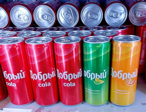 Бывшая Coca Cola увеличила ассортимент новых напитков в России
