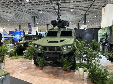 台北航太展2023 偵搜戰術輪車 軍事連線雜誌