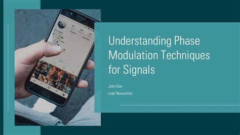 Understanding Phase Modulation Techniques For Signals Ppt Example St Ai Ppt Powerpoint