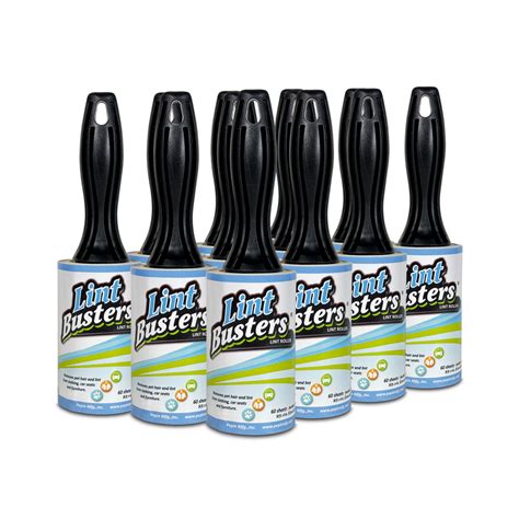 Lint Busters 12 Rolls With 12 Handles Pepin Manufacturing