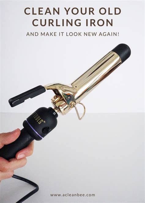 Learn How To Clean A Curling Iron That Feels Sticky Or Looks Worse For