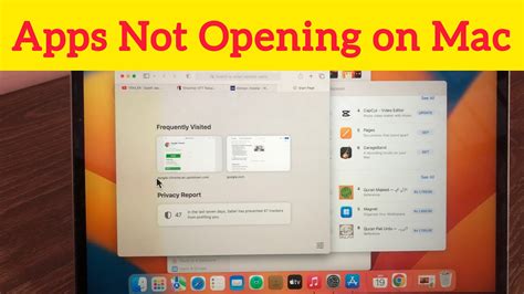 How To Fix Apps Not Opening Crashing On Mac YouTube