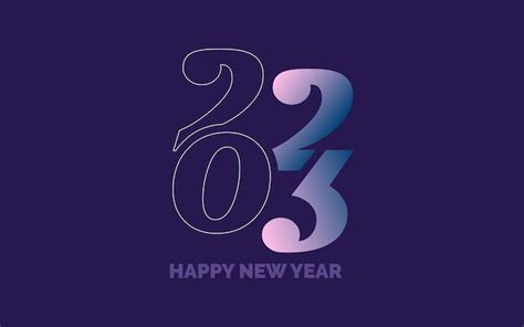 새해 복 많이 받으세요 2023 텍스트 디자인 소원 브로셔 디자인 템플릿 카드 배너 벡터 일러스트와 함께 2023 년 비즈니스 일기 표지 무료 벡터