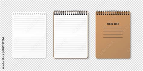 Horizontal Spiral Spring Notepad With Space For Your Image Or Text On