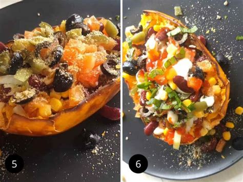 Vegan Stuffed Spaghetti Squash Get Set Vegan
