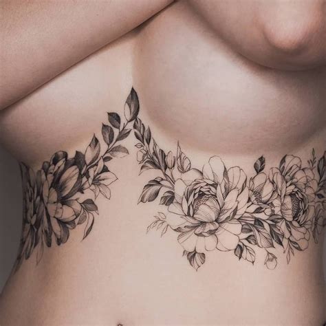 Lower Belly Tattoos Tummy Tattoo Stomach Tattoos Women Chest Tattoos