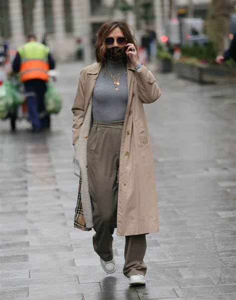 Myleene Klass In An Animal Print Face Mask London 12142020 • Celebmafia