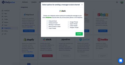 Shared Mailbox Slack Integration Helpwise Product Updates
