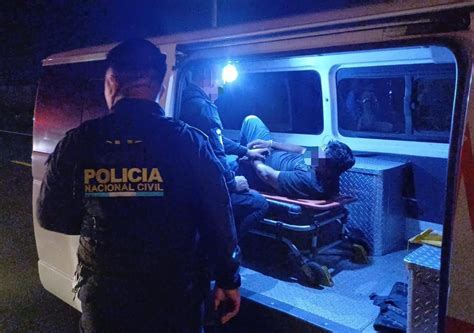 Presuntos Asaltantes Se Enfrentan A Agentes De La Pnc Tras Haber