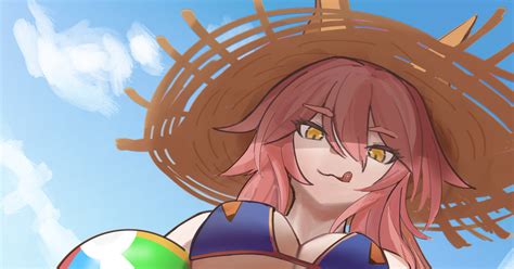玉藻の前水着 玉藻の前サマー 玉巴 Yubaのイラスト Pixiv