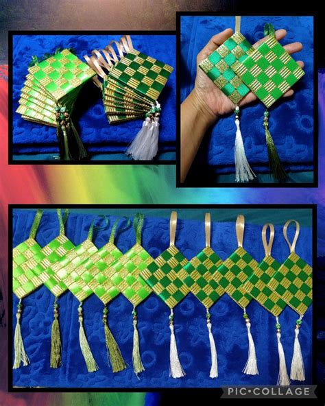 Hari Raya Ketupat Decorations Hobbies And Toys Stationery And Craft