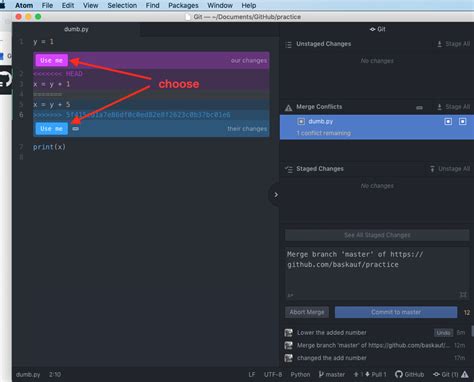 Github Resolve Conflicts In Web Editor Jordmas