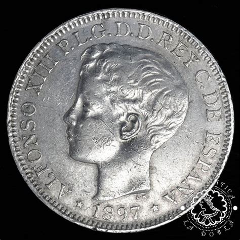 Spain Alfonso XIII Peso MANILA Catawiki
