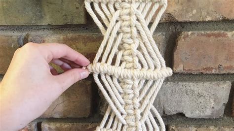 Macrame Geometric Pattern YouTube