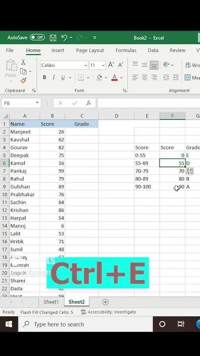 Vlookup Formula In Excel 😎 Shorts Excel Youtube