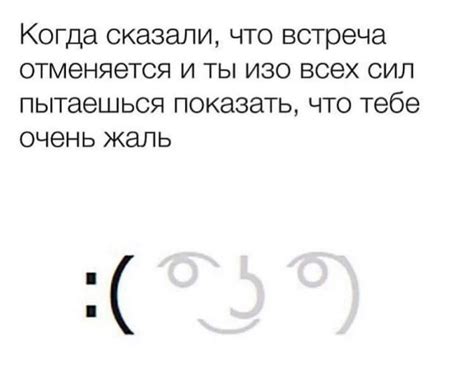 ﻿Когда сказали что встреча отменяется и ты изо всех сил пытаешься