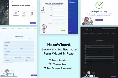 Neonwizard React Js Questionnaire Multistep Form