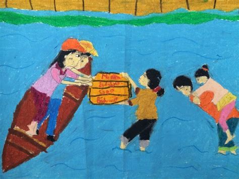 Vẽ Tranh Yêu Thương Con Người Mang Thông Điệp Tốt Đẹp
