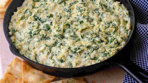 This Tasty Hot Spinach And Artichoke Dip Recipe Never Disappoints Filled