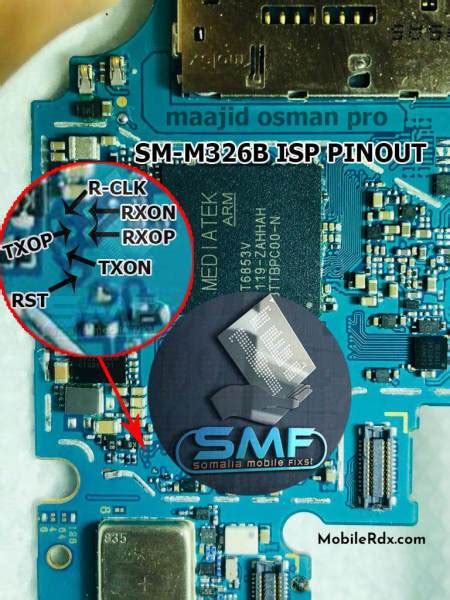 Samsung Galaxy A26 5g A266m Ufs Isp Pinout