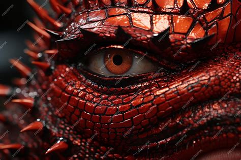 Premium Photo The Piercing Gaze Of A Dragon Timeless Guardian Of Myth