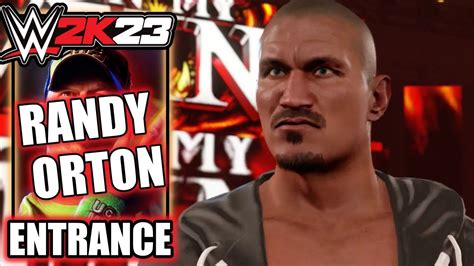 Wwe 2k23 Randy Orton Entrance Cinematic Youtube