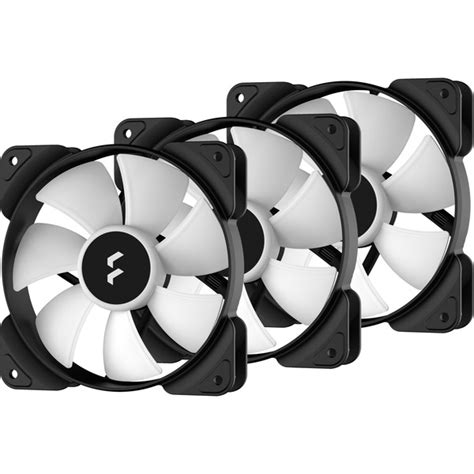 Fractal Design Aspect 12 Rgb Pwm Black Frame 3 Fan Pack Case Fan Zwart