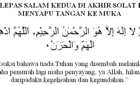 Doa Selepas Tahiyat Akhir Dan Sebelum Salam Doa Sebelum Salam Tahiyat