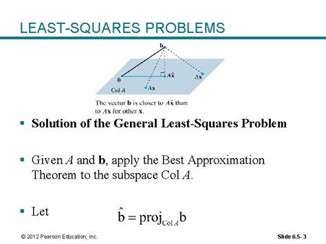 6 Orthogonality And Least Squares 6 5 Leastsquares