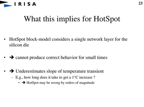 Ppt An Evaluation Of Hotspot 30 Block Based Temperature Model