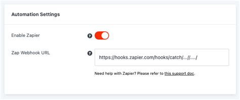 Automations Triggering Zaps Hubbub