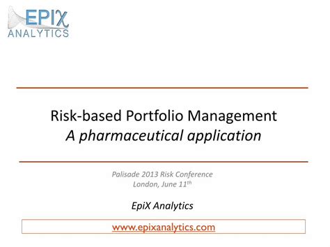 Pdf Risk Based Portfolio Management Dokumentips