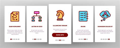 Planning Color Elements Vector Onboarding 10149184 Vector Art At Vecteezy