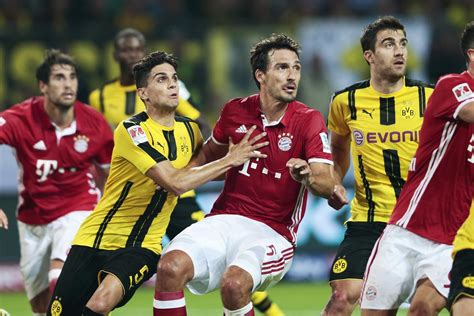Borussia Dortmund Vs Bayern Munich 2016 17 Bundesliga Projected