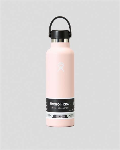 Shop Hydro Flask 21oz Standard Mouth Drink Bottle In Trillium Fast