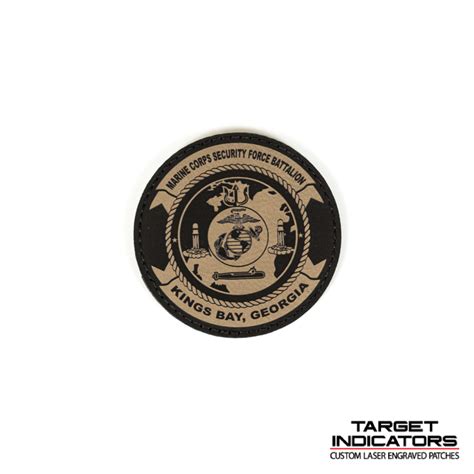 Marine Corps Security Force Battalion Kings Bay Patch Target Indicators