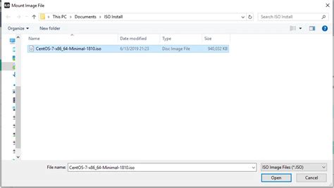 اتصال ISO در کنسول HPE ILO فایرسرور