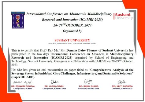 Researchpaper Infrastructureprojects Sustainablity Sewerage Infrastructure Faridabad