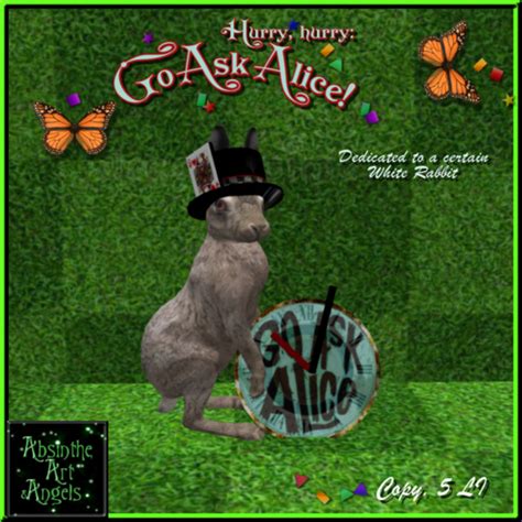 Second Life Marketplace Hurry Hurry Go Ask Alice