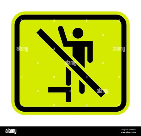 Do Not Step Or Stand On This Surface Stock Vector Image And Art Alamy