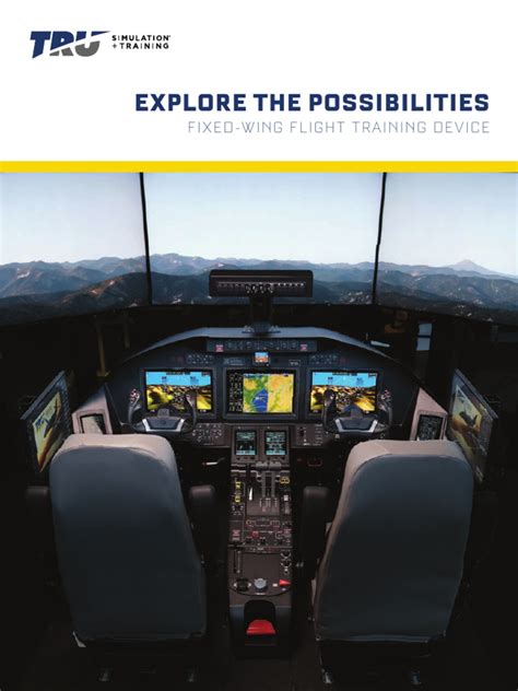 Tru Simulation Pdf Simulation Aircraft