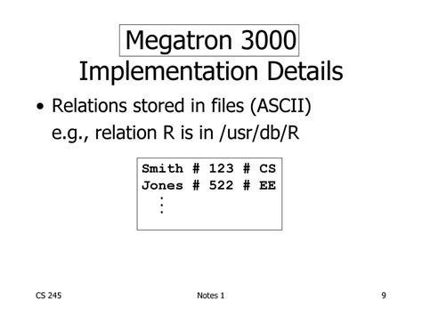 CS 245: Database System Principles Notes 01: Introduction - ppt download