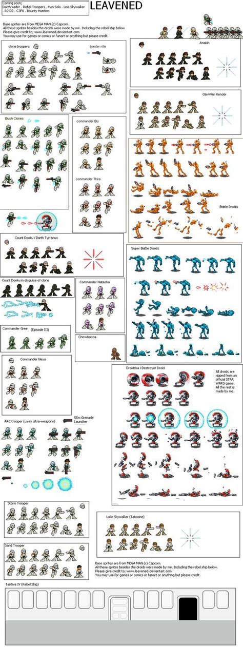 Star Wars Sprites Sprite Star Wars Stars